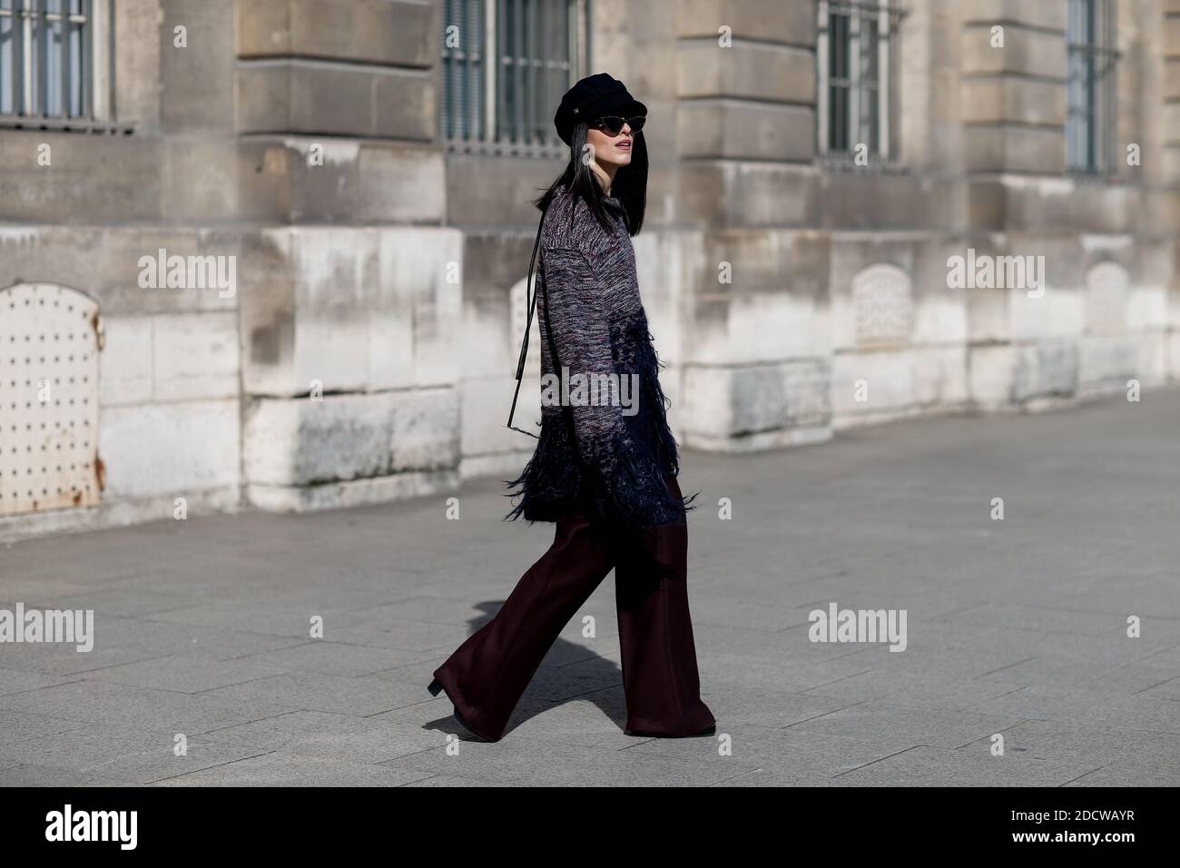 Street style, Laura Comolli arriving at Lanvin Fall-Winter 2018-2019 ...