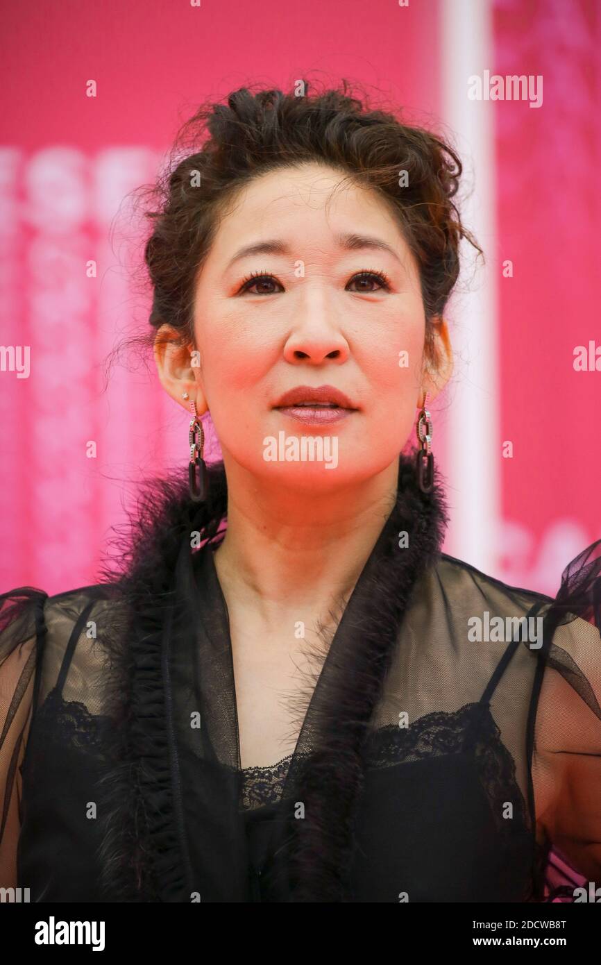 Sandra Ho attends 'Killing Eve' and 'When Heroes Fly' screening during ...