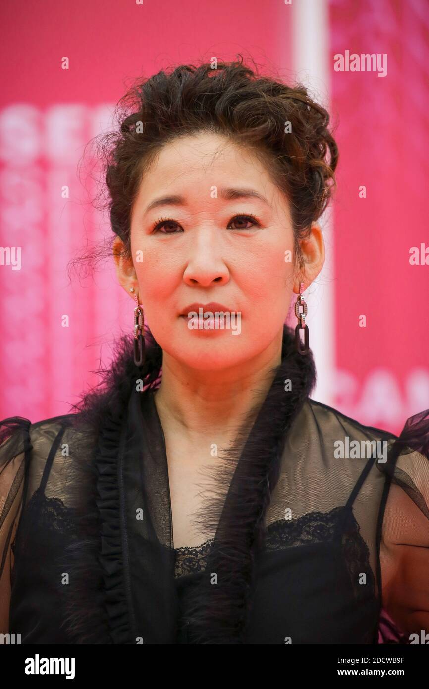 Sandra Ho attends 'Killing Eve' and 'When Heroes Fly' screening during ...