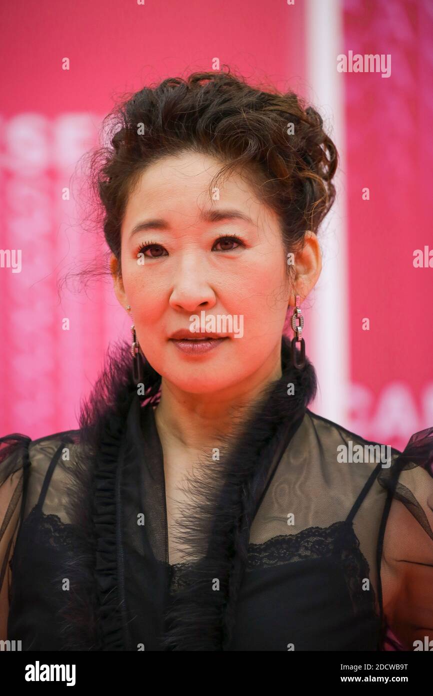 Sandra Ho attends 'Killing Eve' and 'When Heroes Fly' screening during ...