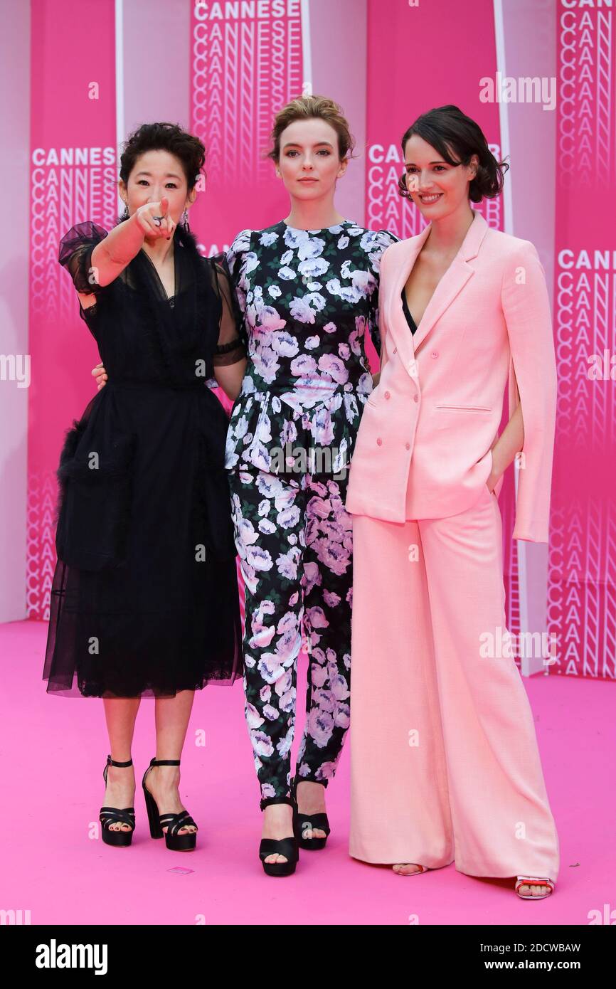 Sandra Ho, Jodie Comer, Phoebe Waller-Bridge attend 'Killing Eve' and ...
