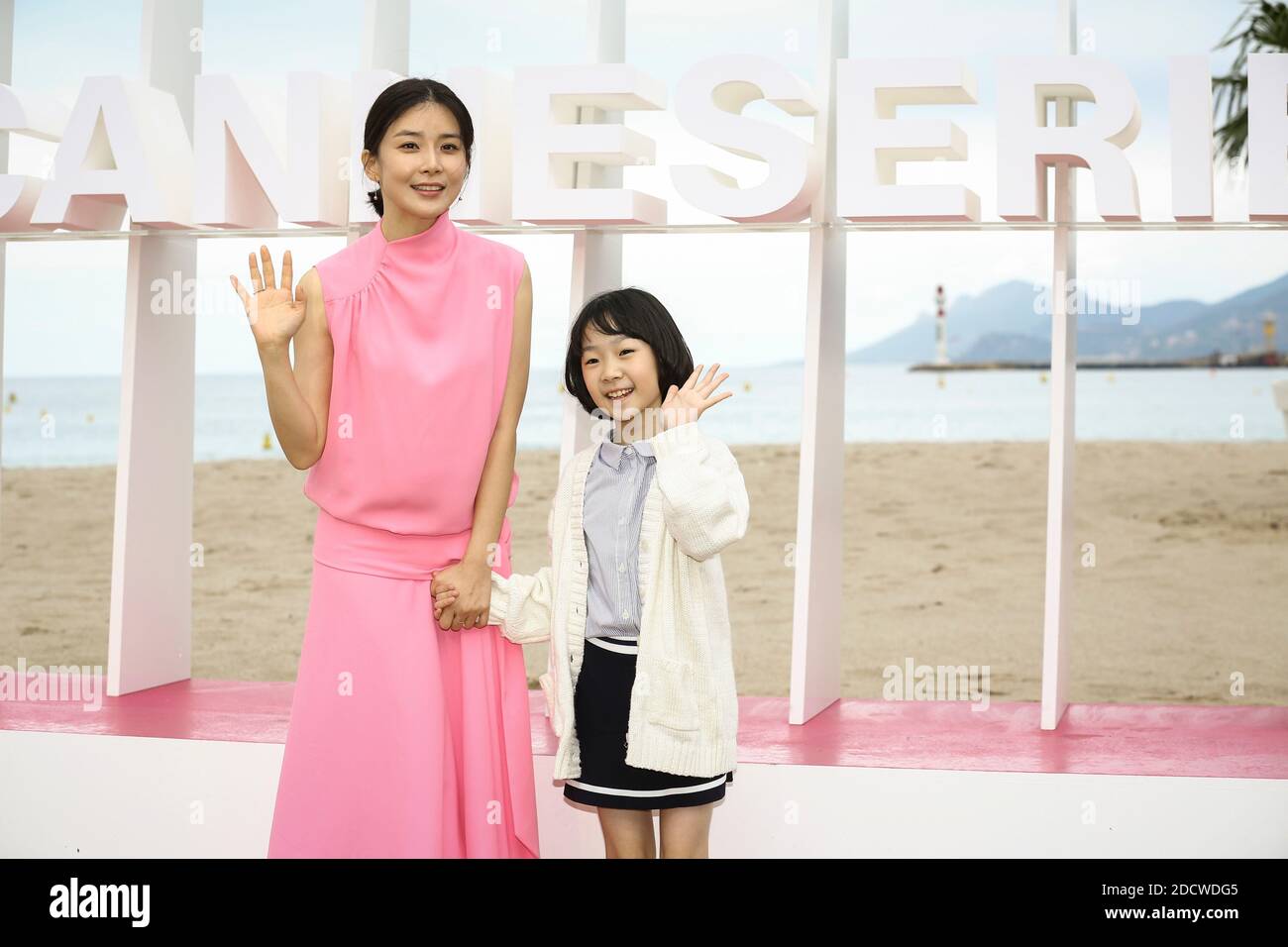 Lee Bo-Young and Heo Yool pose at the photocall of 'Mother' during the ...