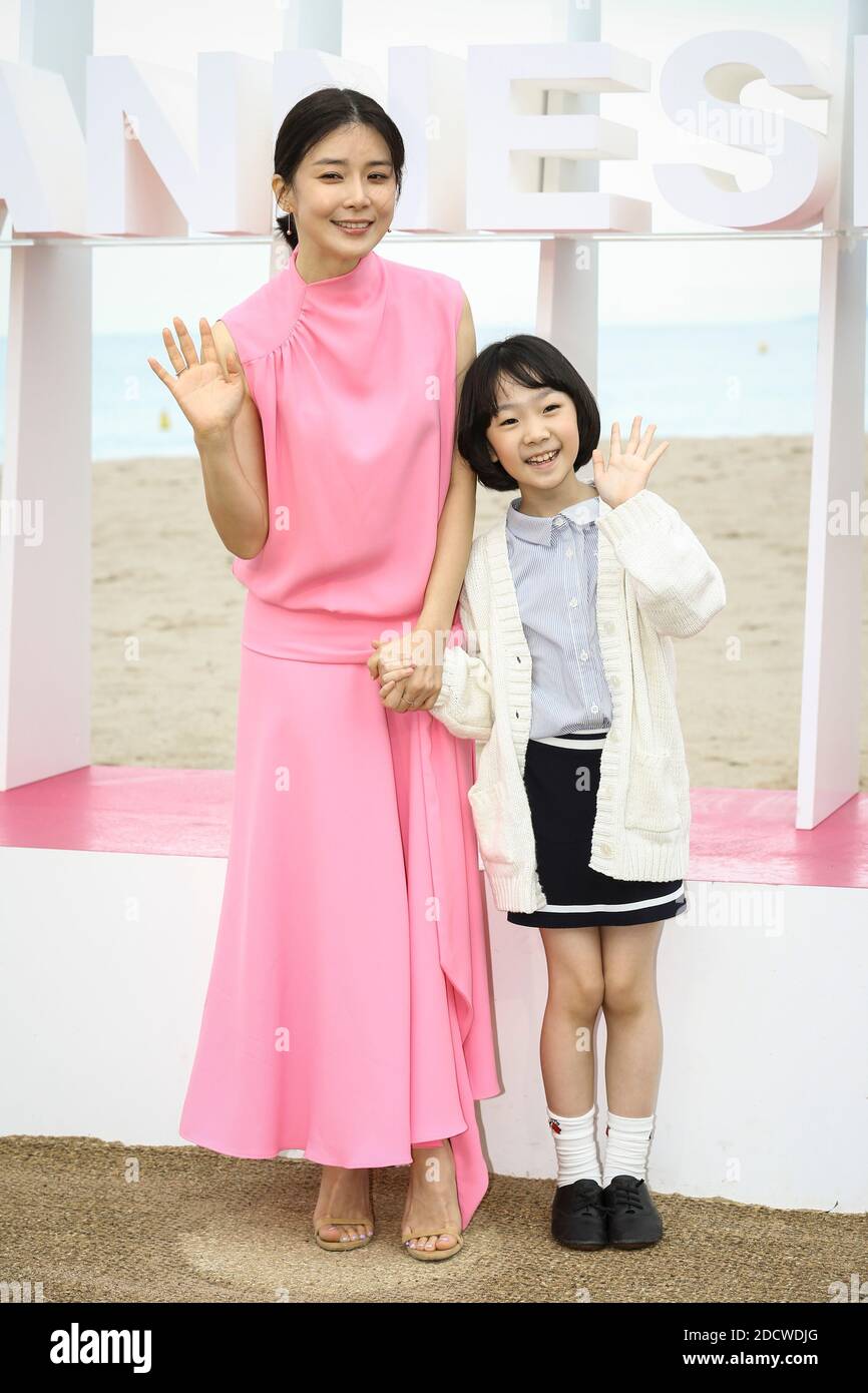 Lee Bo-Young and Heo Yool pose at the photocall of 'Mother' during the ...