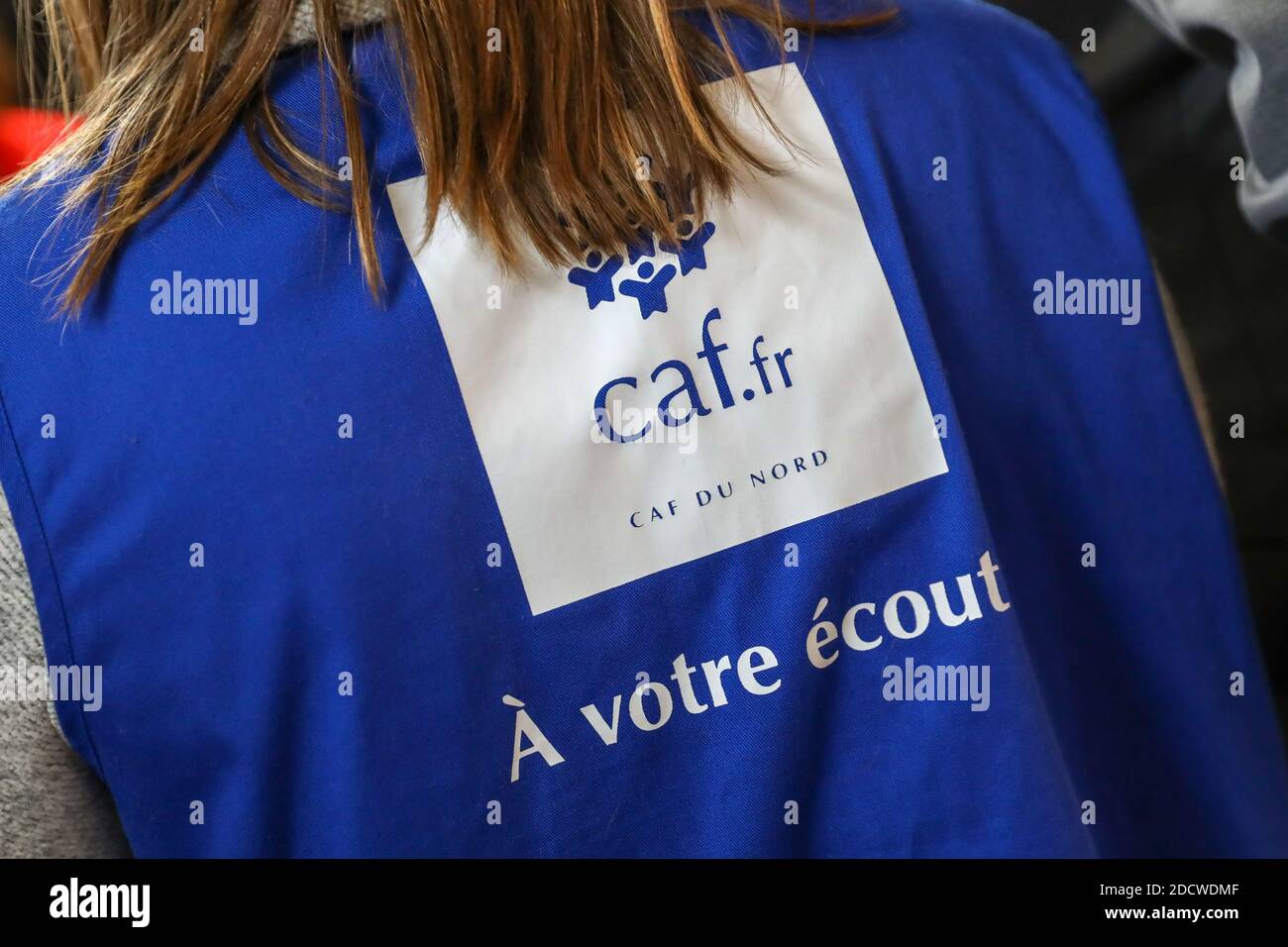 The offices of CAF (Family Allocations Office: Family-oriented sector ...