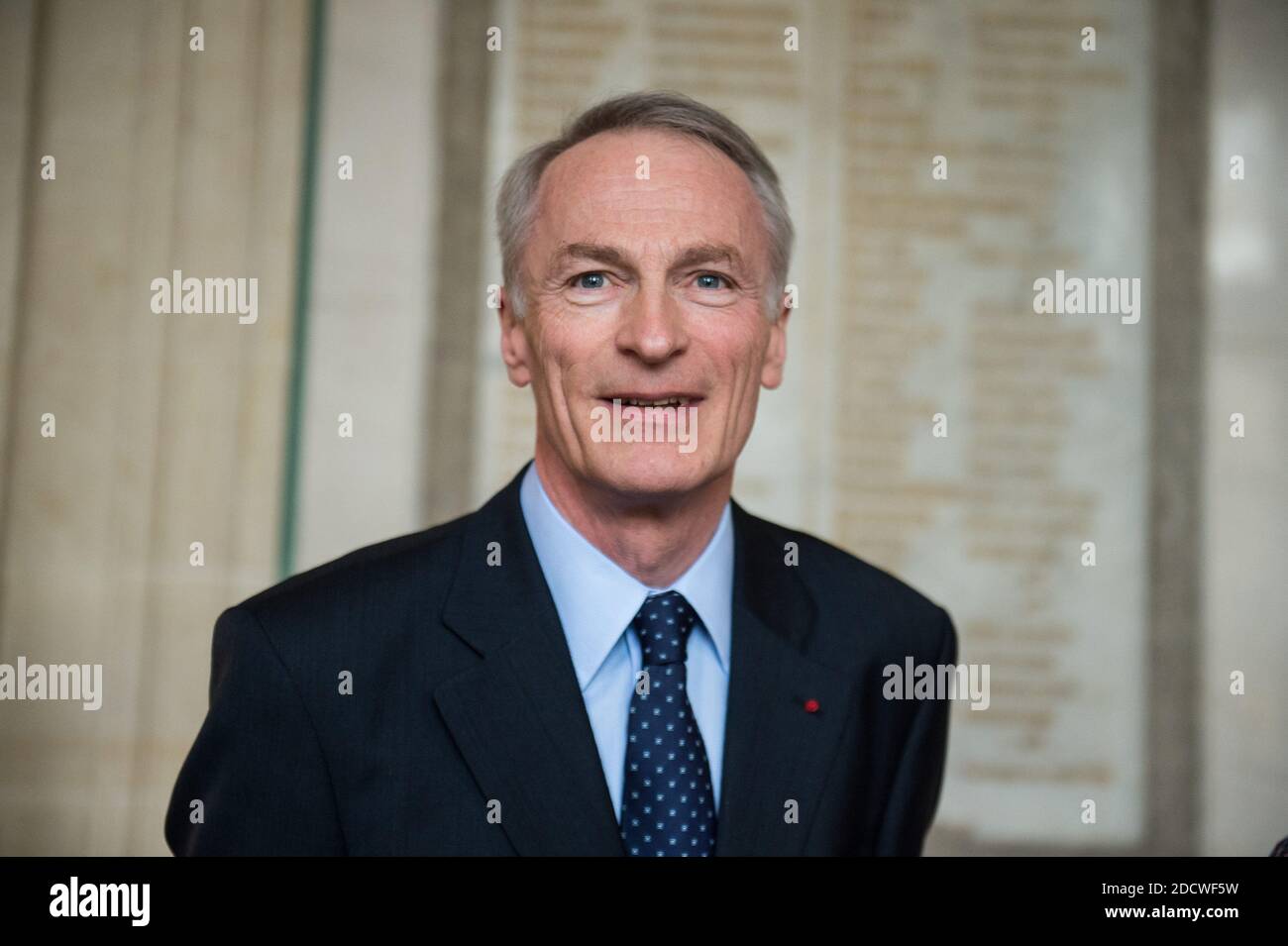 Michelin group chairman Jean-Dominique Senard at Ministry of Labour for ...