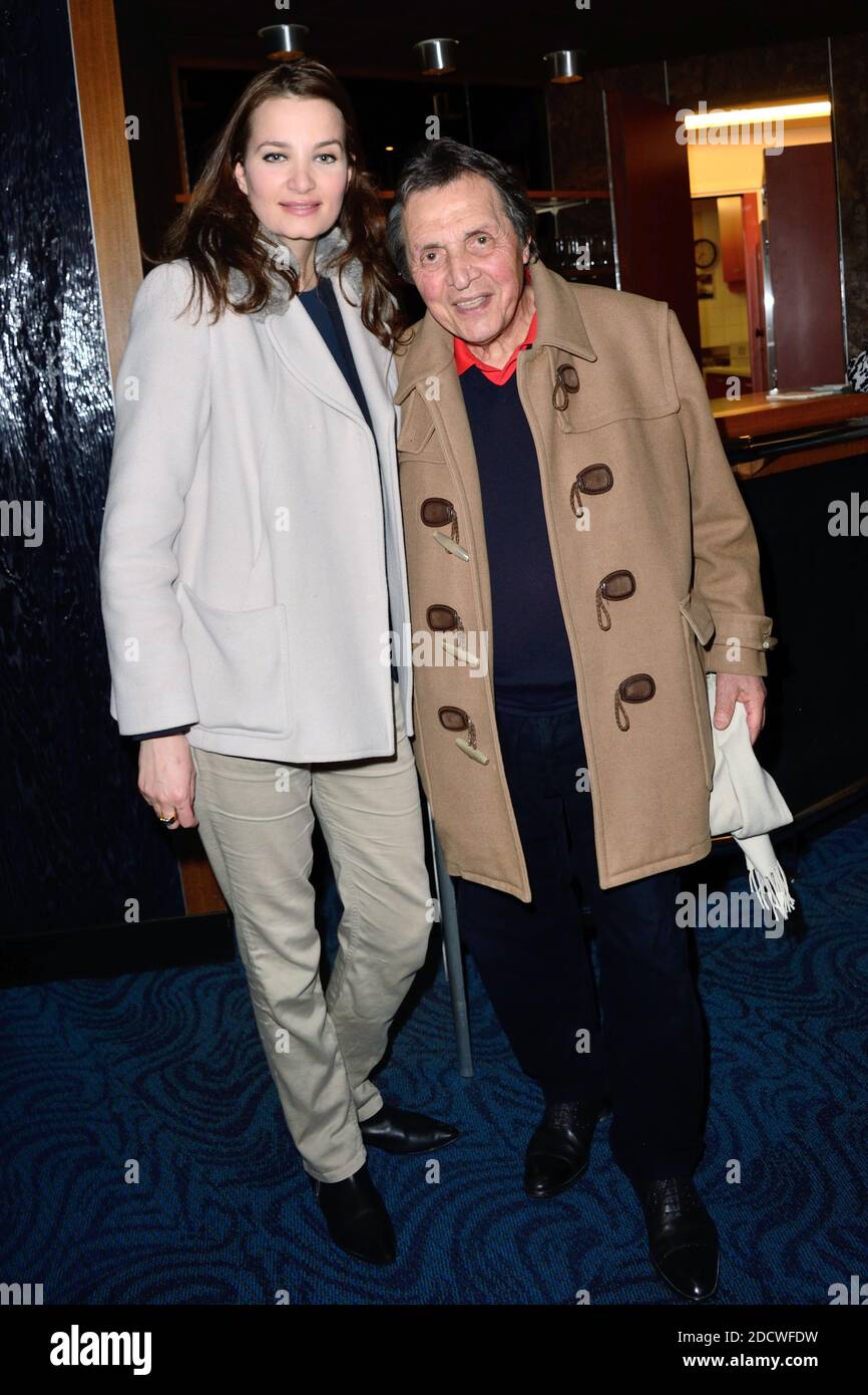 Humbert Ibach et son epouse Patricia Ibach assistent a la ceremonie de ...