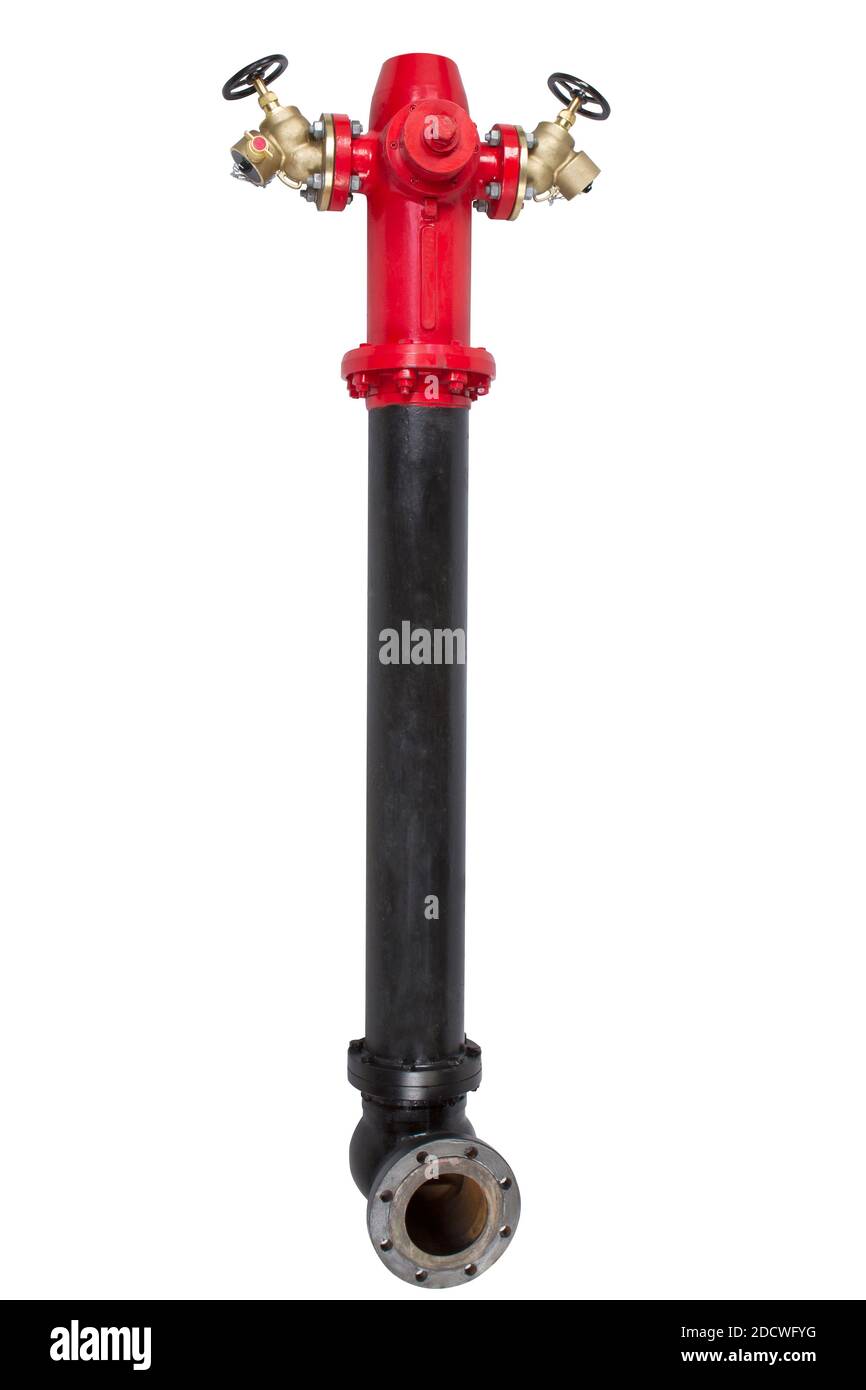 The factory produces a large number of fire hydrants. red fire hydrant ...