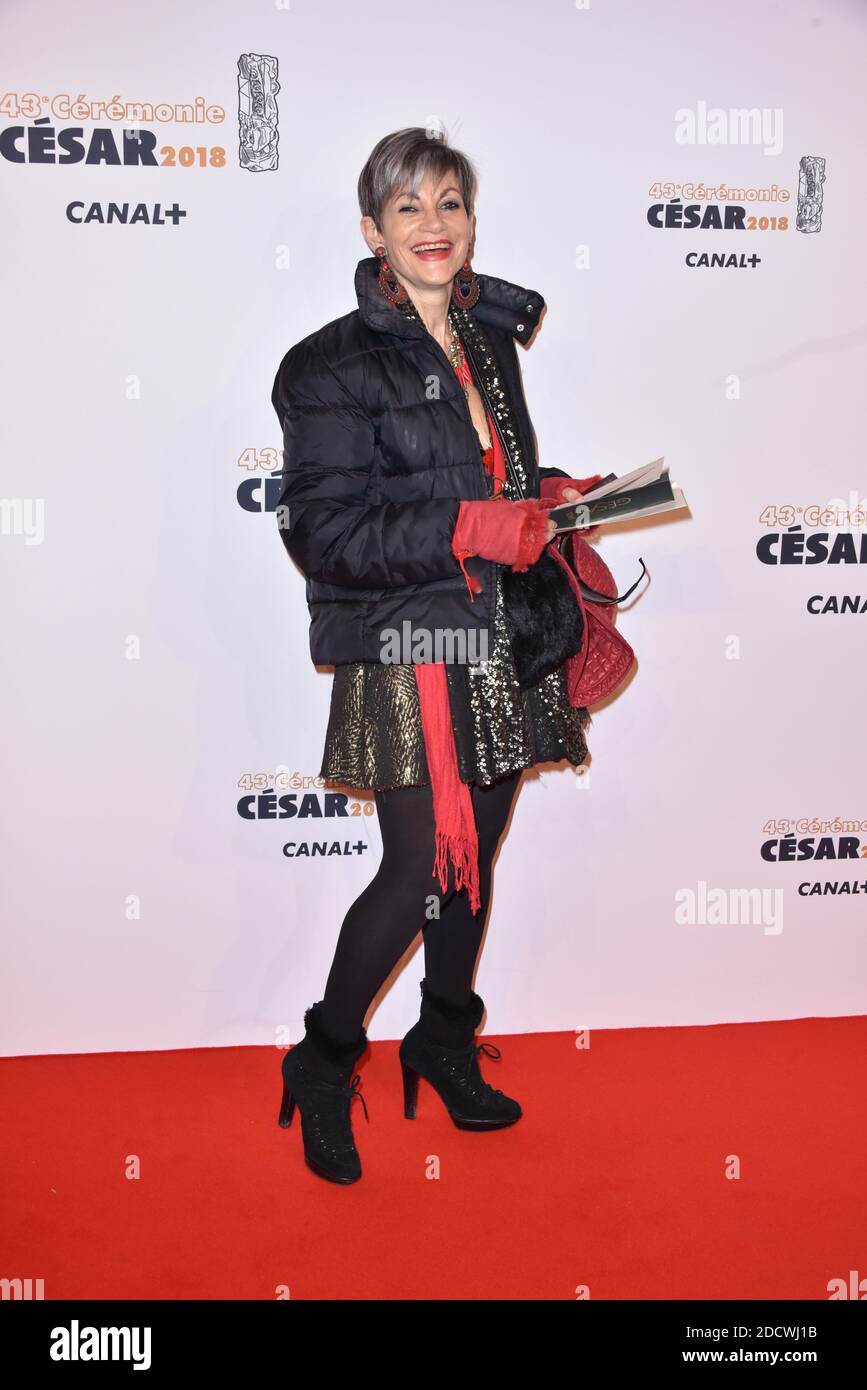 Isabelle Morini-Bosc arriving to the 43rd Annual Cesar Film Awards ...