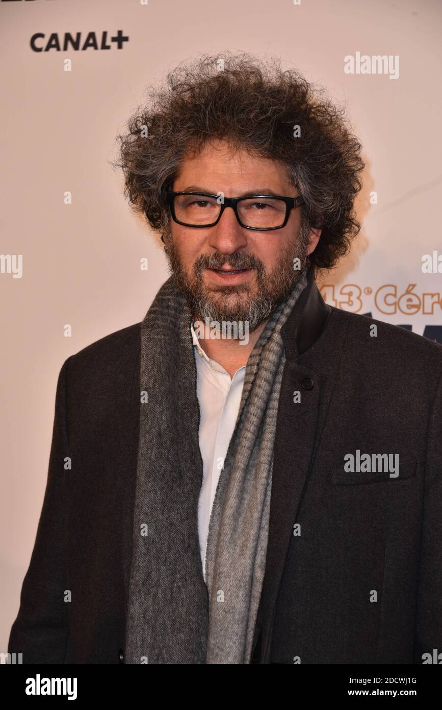 Radu Mihaileanu arriving to the 43rd Annual Cesar Film Awards ceremony ...