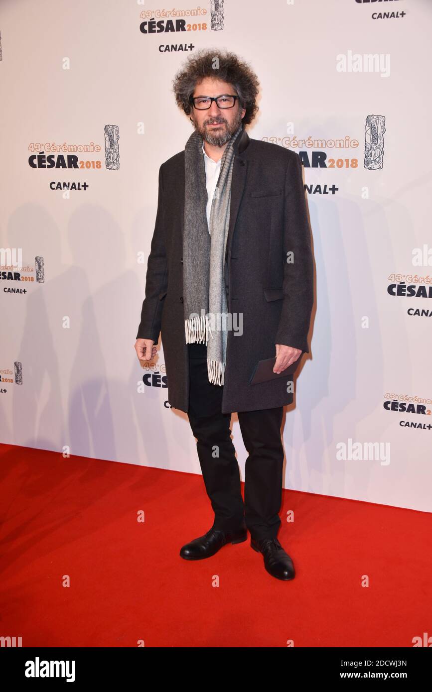 Radu Mihaileanu arriving to the 43rd Annual Cesar Film Awards ceremony ...