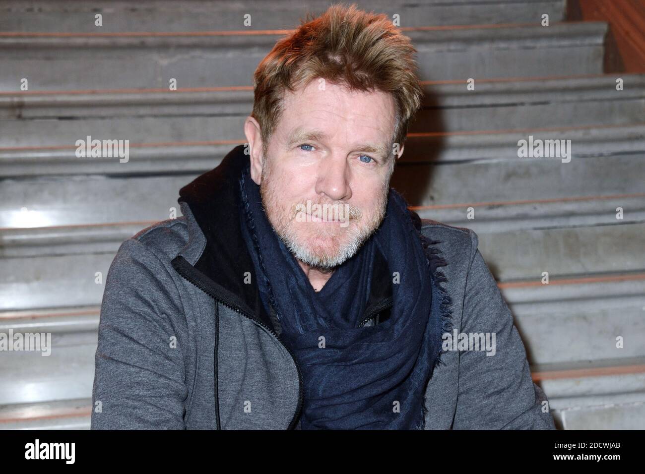 Xavier Deluc assiste au photocall de la serie Section de Recherches ...