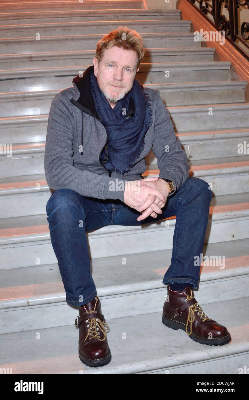 Xavier Deluc assiste au photocall de la serie Section de Recherches ...
