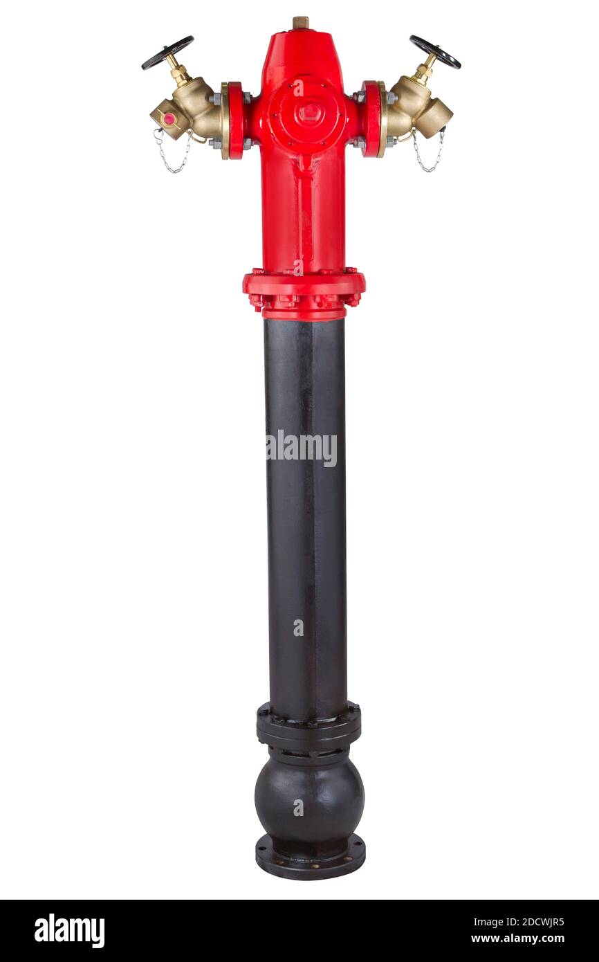 The factory produces a large number of fire hydrants. red fire hydrant ...