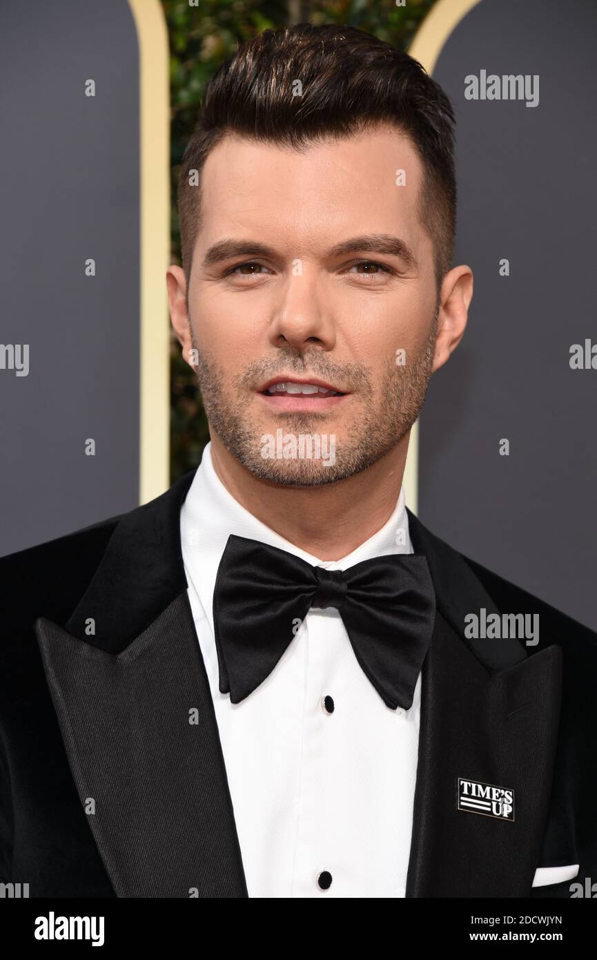 A.J. Gibson attending the 75th Annual Golden Globes Awards held at the ...