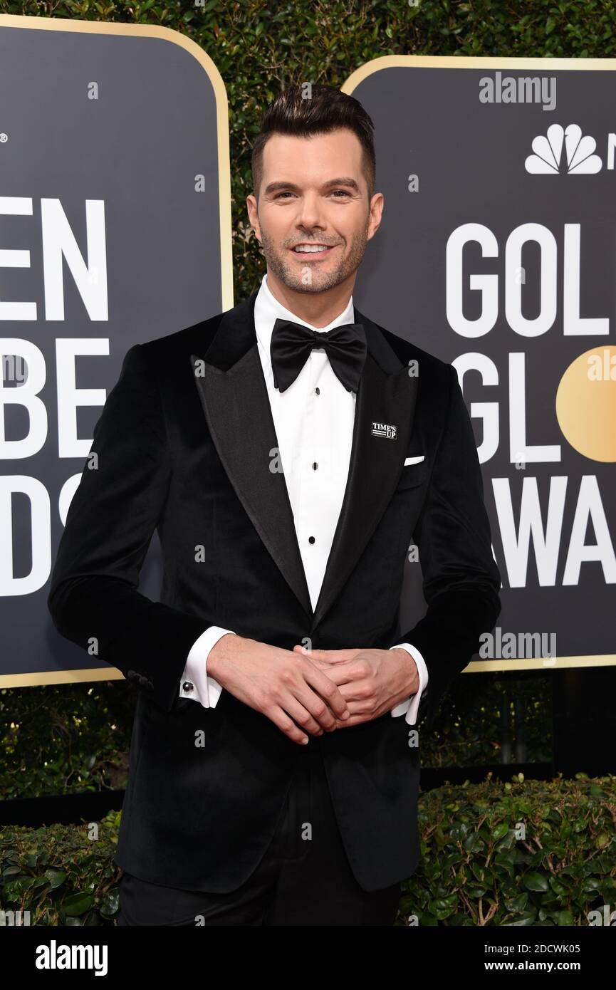 A.J. Gibson attending the 75th Annual Golden Globes Awards held at the ...