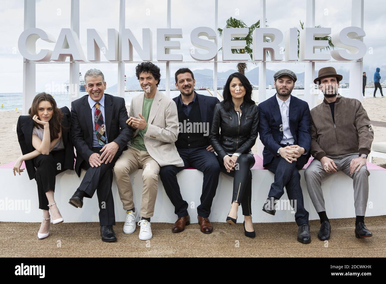 (L-R) Miriam Dalmazio, Alfonso Sabella, Davide Marengo, Marcello Izzo ...