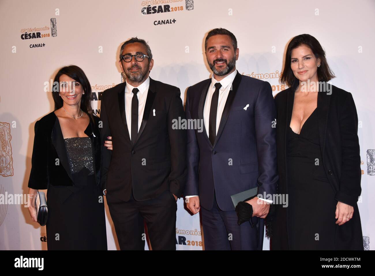 Eric Toledano, Olivier Nakache during the 43rd Annual Cesar Film Awards ...