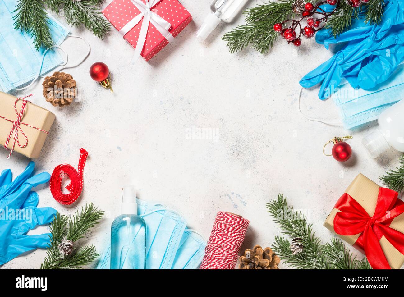 Merry Christmas in a pandemic 2020 Stock Photo - Alamy