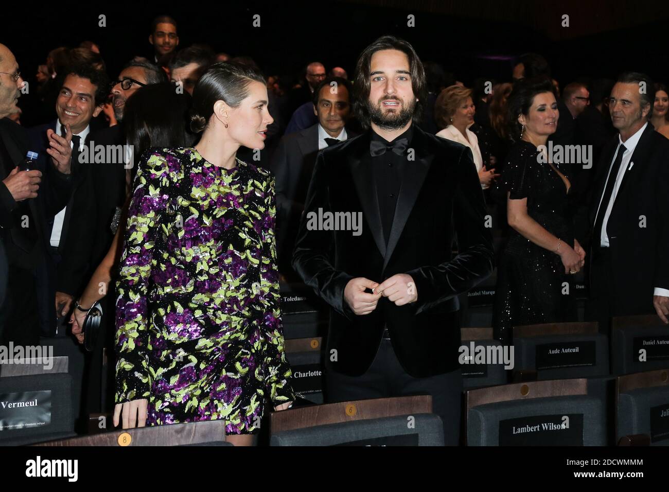 Pedro Almodovar and Javier Bardem during the 43rd Annual Cesar Film ...