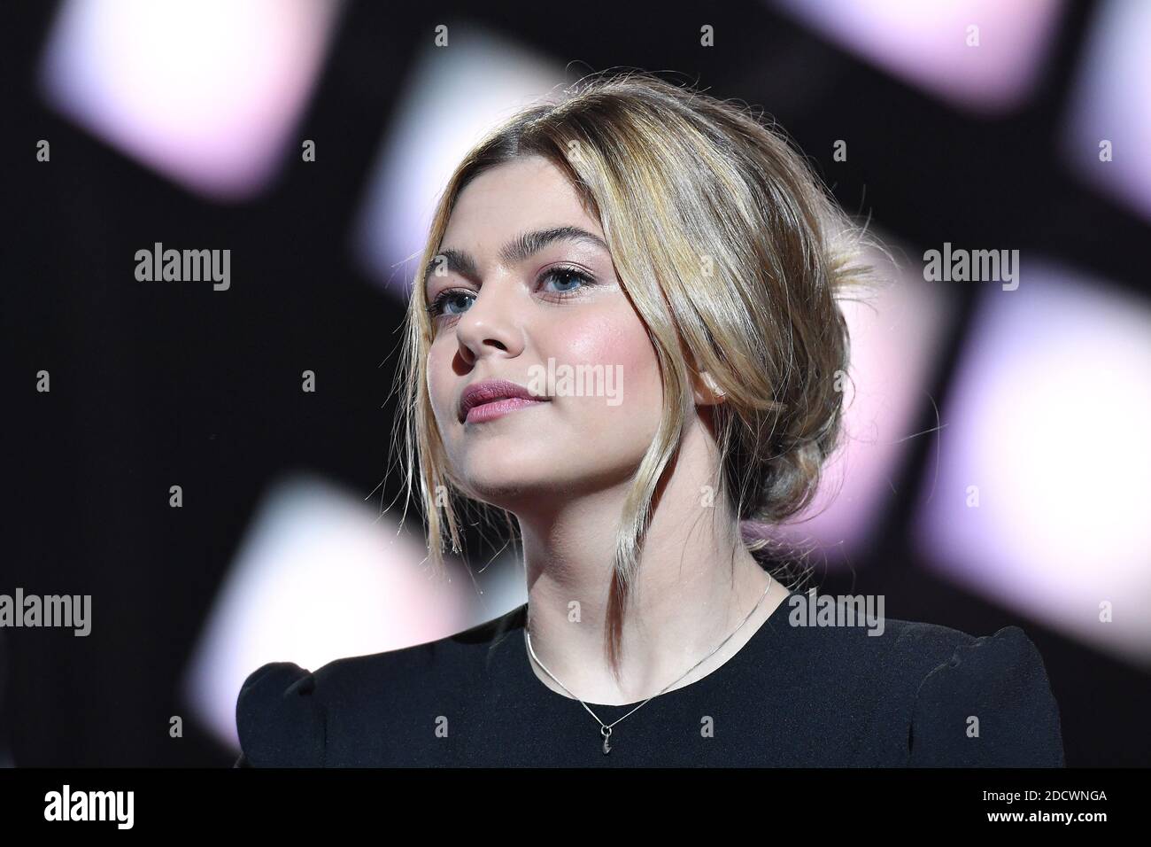 Louane during the 33rd 'Les Victoires De La Musique' at La Seine ...