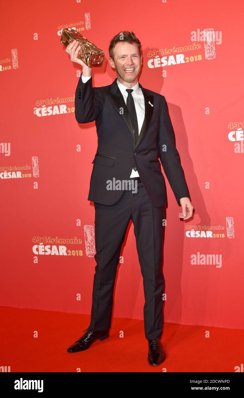 Antoine Reinartz during the 43rd Annual Cesar Film Awards ceremony held ...
