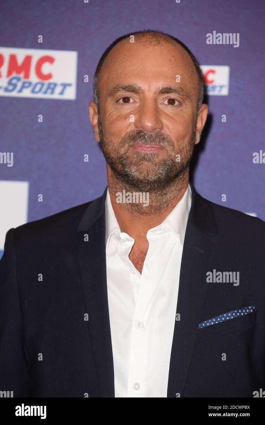 Christophe Dugarry lors de la conference de presse RMC sur la Coupe du ...