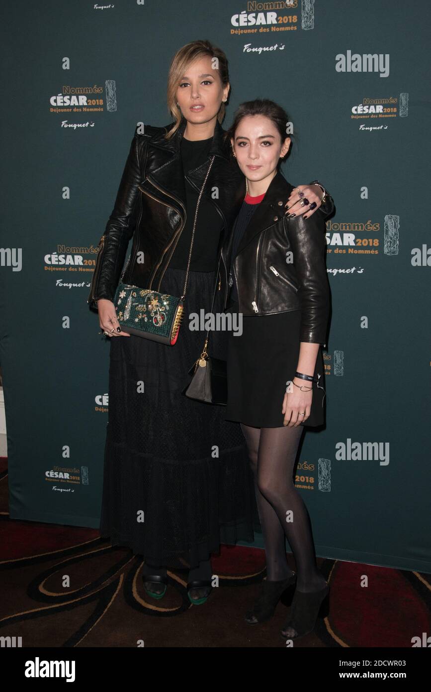 Julia Ducournau, Garance Marillier attending the Cesar 2018 nominee ...