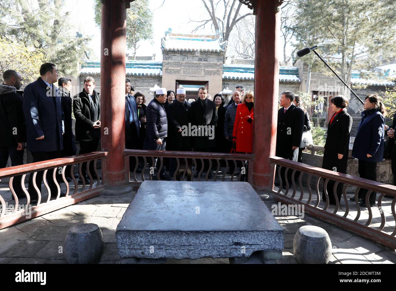 Macron china january 2018 hi-res stock photography and images - Alamy