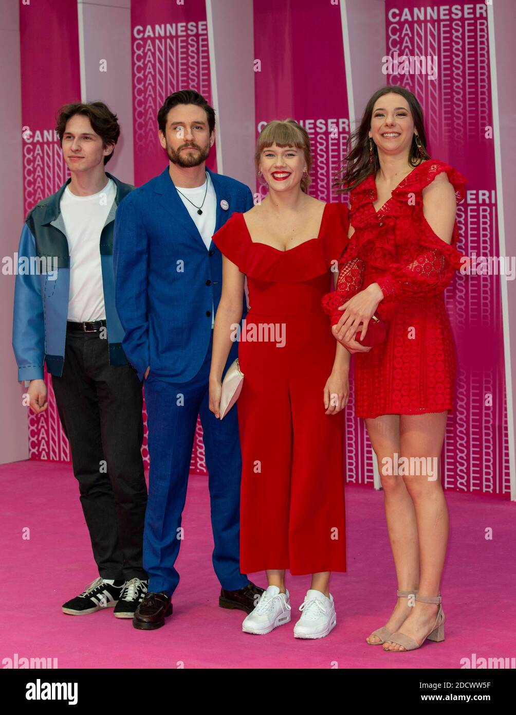 (L-R) Amund Harboe,Bart Edwards,Malene Wadel and Anne Regine ...