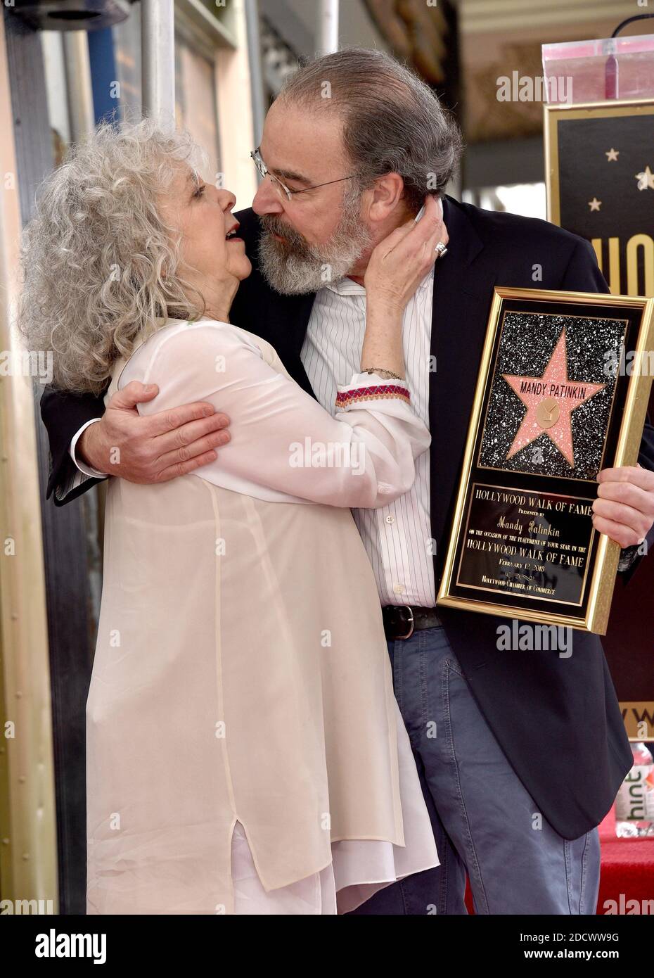 Kathryn Grody attends the ceremony honoring Mandy Patinkin with a Star ...