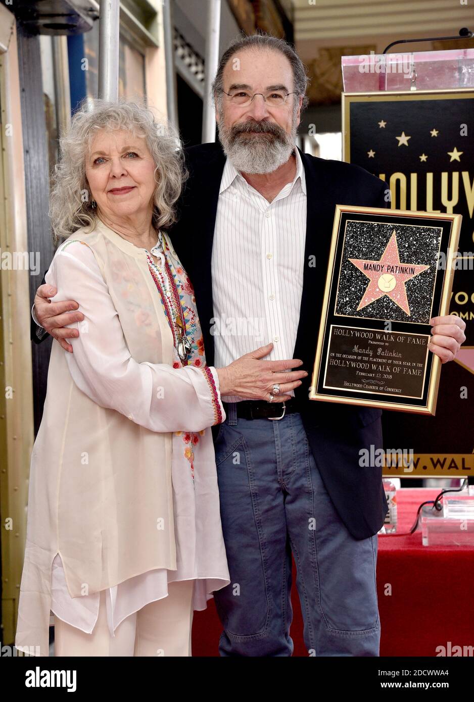 Kathryn Grody attends the ceremony honoring Mandy Patinkin with a Star ...