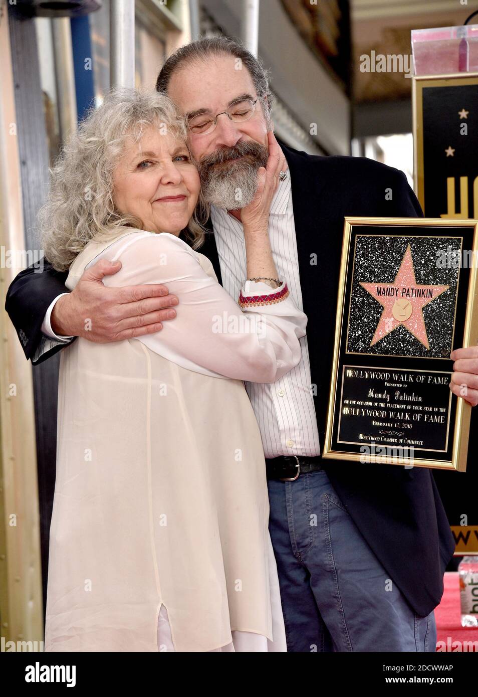 Kathryn Grody attends the ceremony honoring Mandy Patinkin with a Star ...