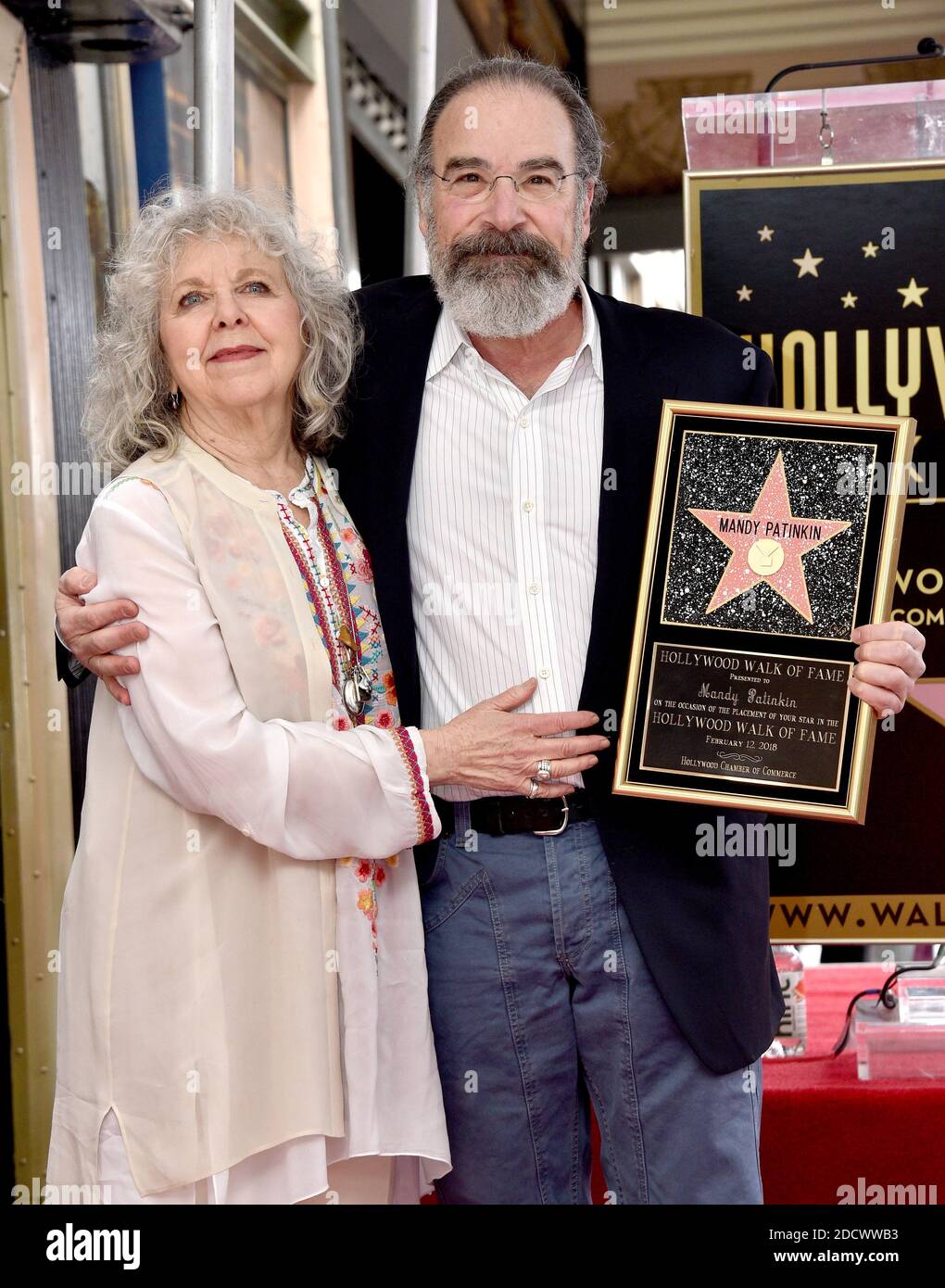 Kathryn Grody attends the ceremony honoring Mandy Patinkin with a Star ...