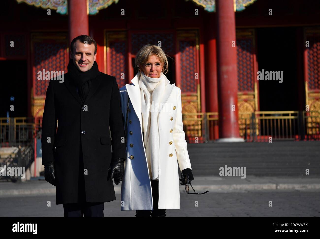 Brigitte macron beijing hi-res stock photography and images - Alamy