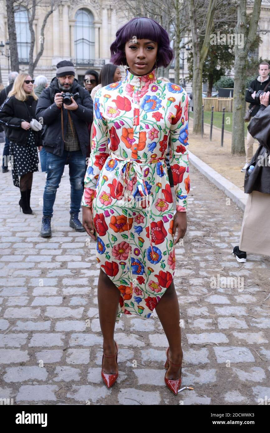 Justin Skye attending the Vivienne Westwood show as part of the Paris ...