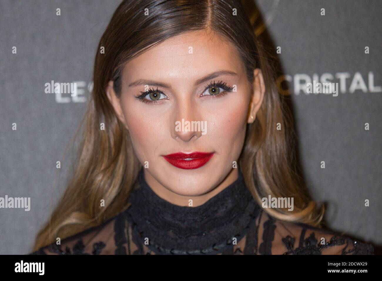 Camille Cerf lors deal 12 eme Edition des Globes de Cristal 2018 au ...