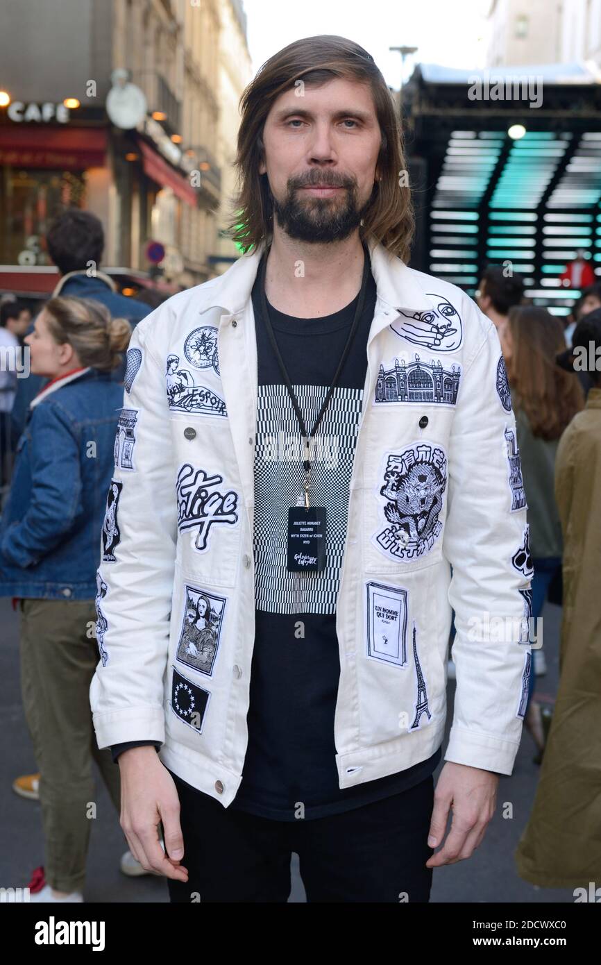 Pedro Winter assiste au showcase Music Machines aux Galeries Lafayette ...