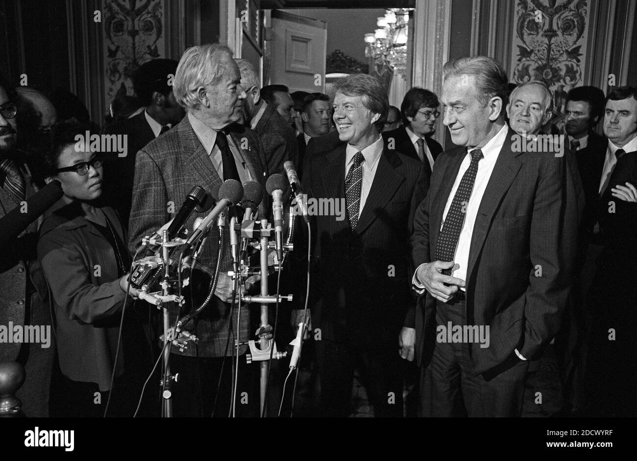 United States President-elect Jimmy Carter in the US Capitol in ...