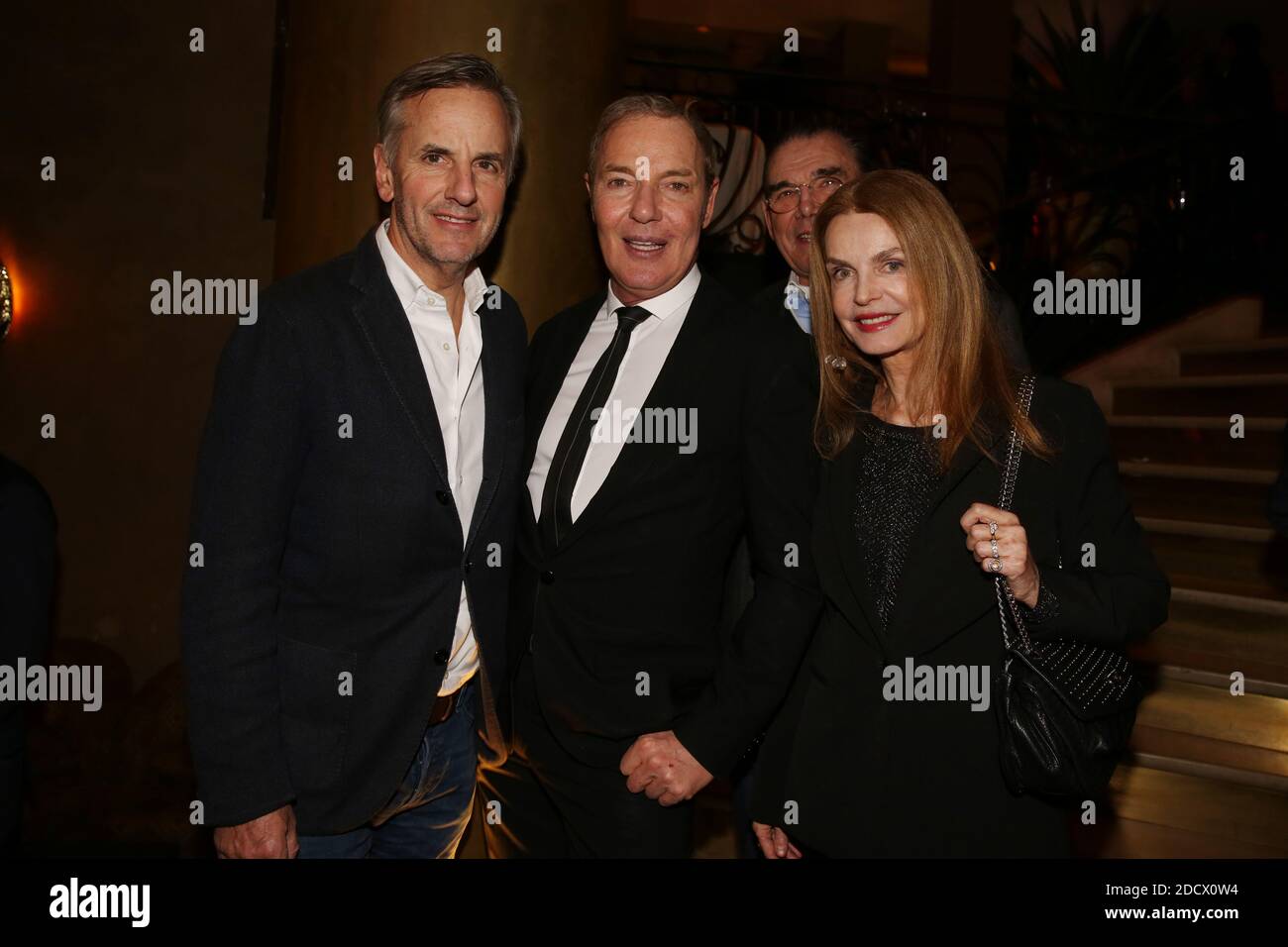 Bernard de la Villardiere, Tony Gomez et Cyrielle Clair assiste a la ...