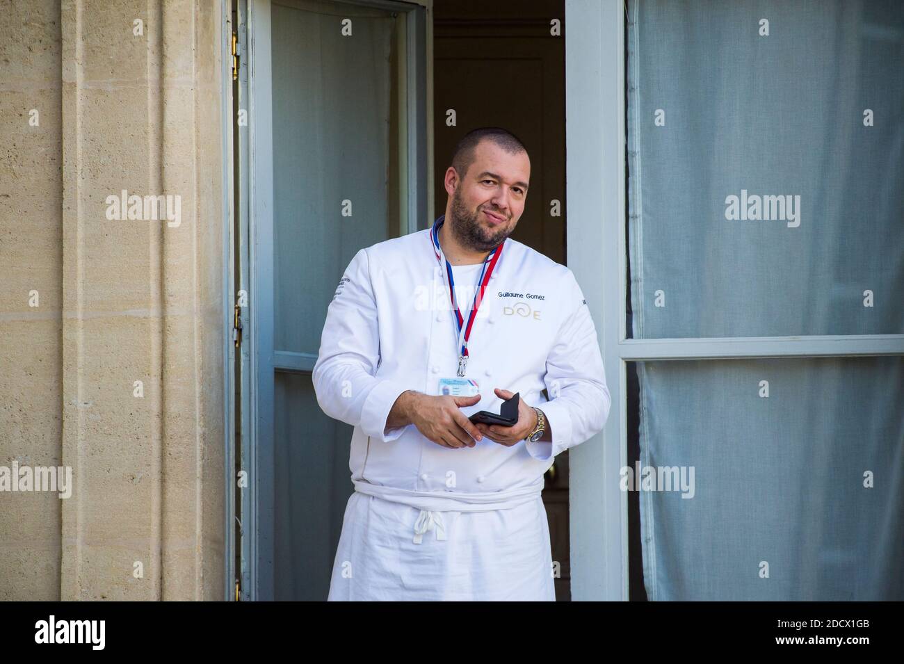 Portrait : French chef Guillaume Gomez, head chef at France's Elysee ...
