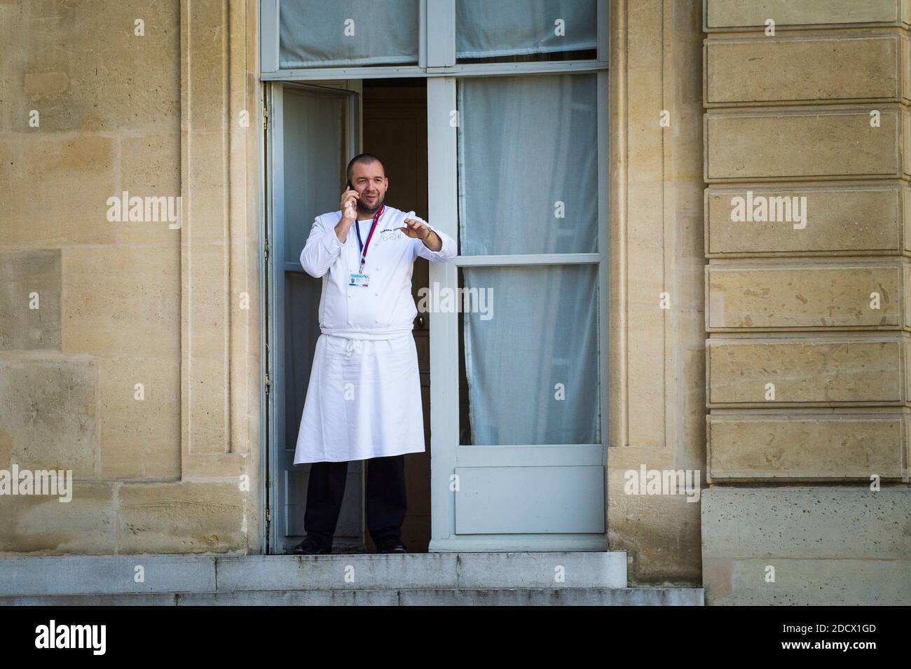 Portrait : French chef Guillaume Gomez, head chef at France's Elysee ...