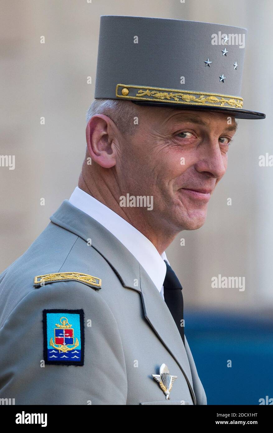 Portrait : French Army Chief of Staff, General Francois Lecointre at ...