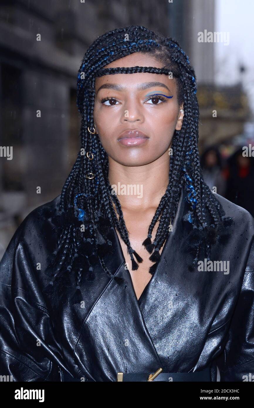 Selah Marley attending the Poiret show as part of the Paris Fashion ...