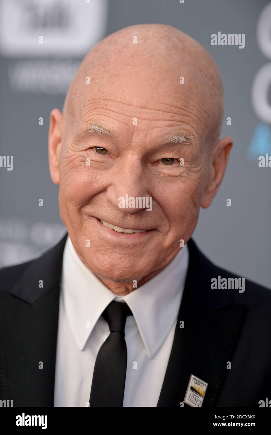 Patrick Stewart attends The 23rd Annual Critics' Choice Awards at ...