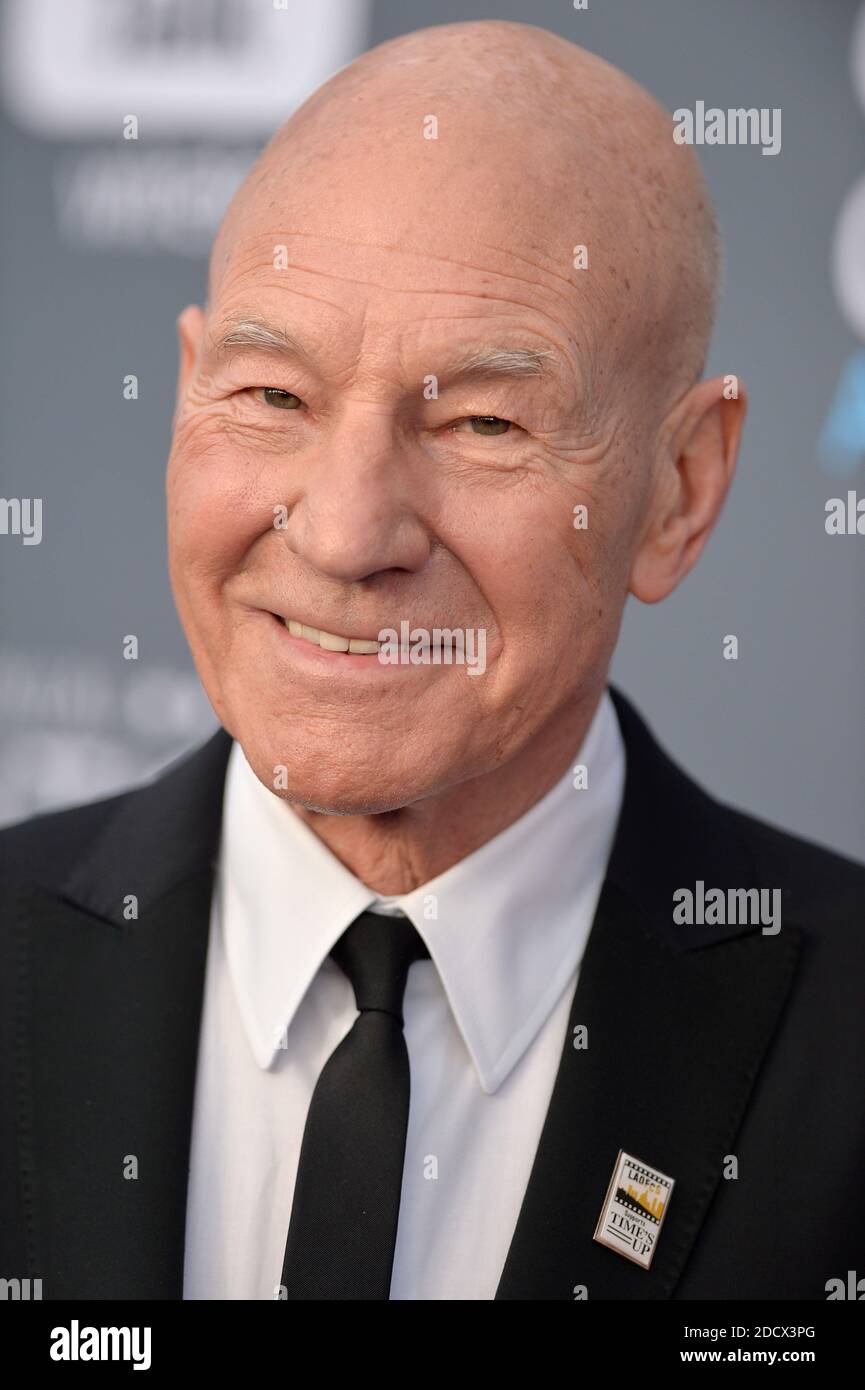 Patrick Stewart attends The 23rd Annual Critics' Choice Awards at ...