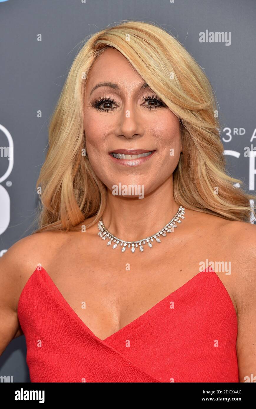 Lori Greiner attends The 23rd Annual Critics' Choice Awards at Barker ...