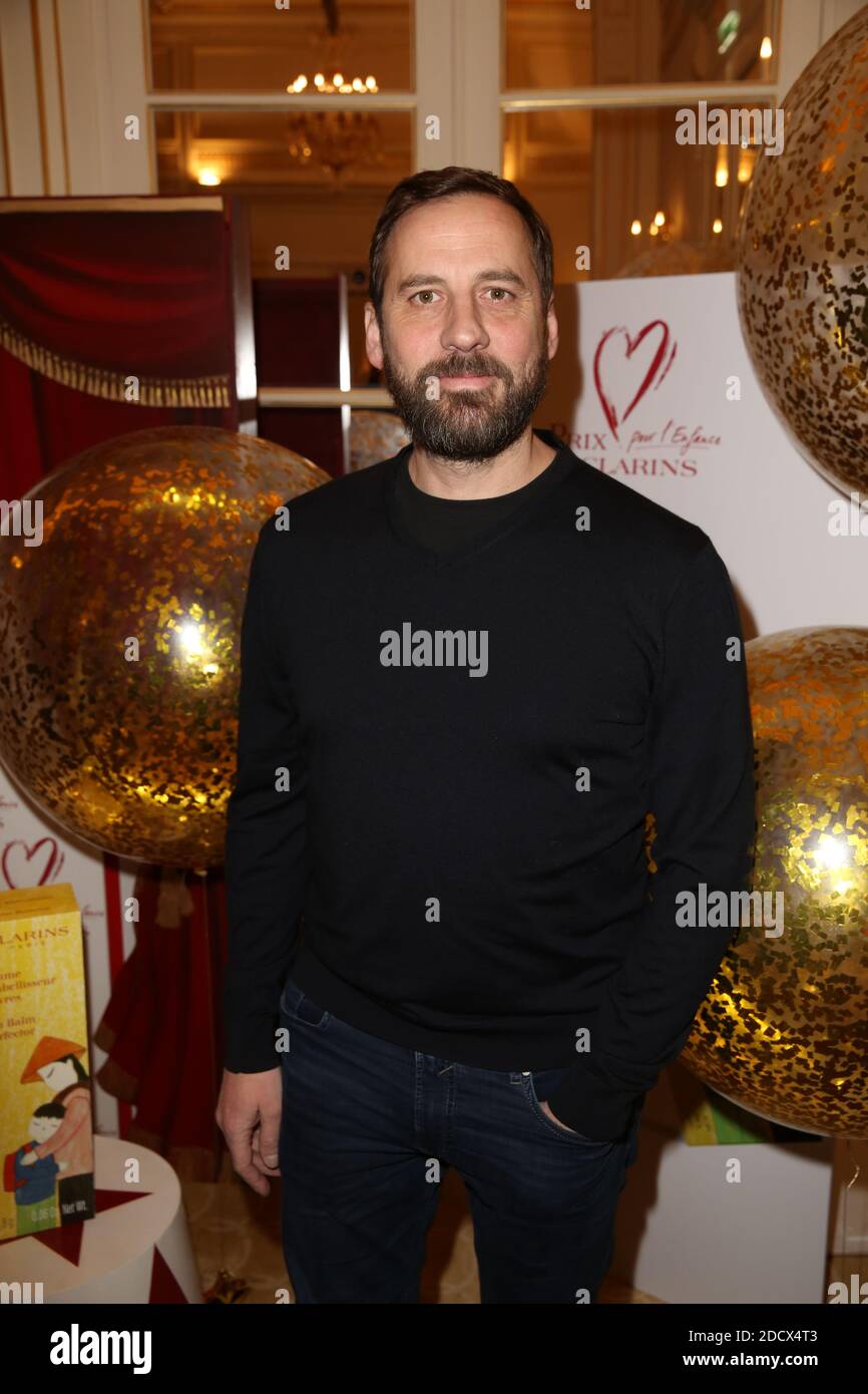 Fred Testot lors du Gouter du Coeur organise par Clarins au Plaza ...