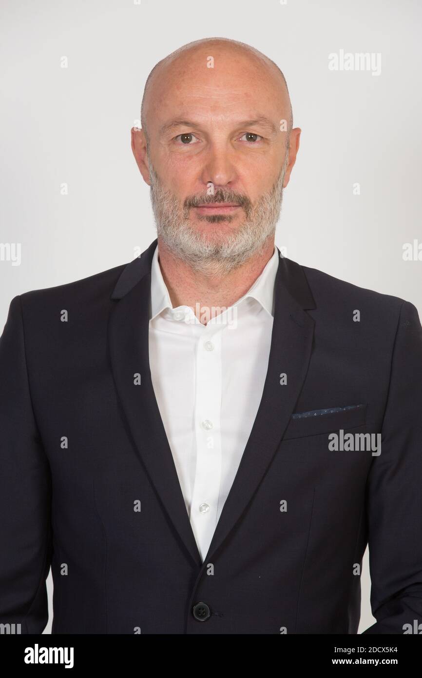 Exclusif - Frank Leboeuf lors de la conference de presse RMC sur la ...