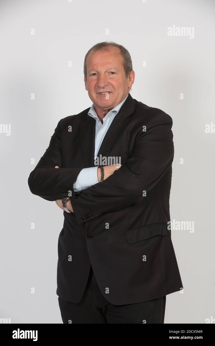 Exclusif - Roland Courbis lors de la conference de presse RMC sur la ...