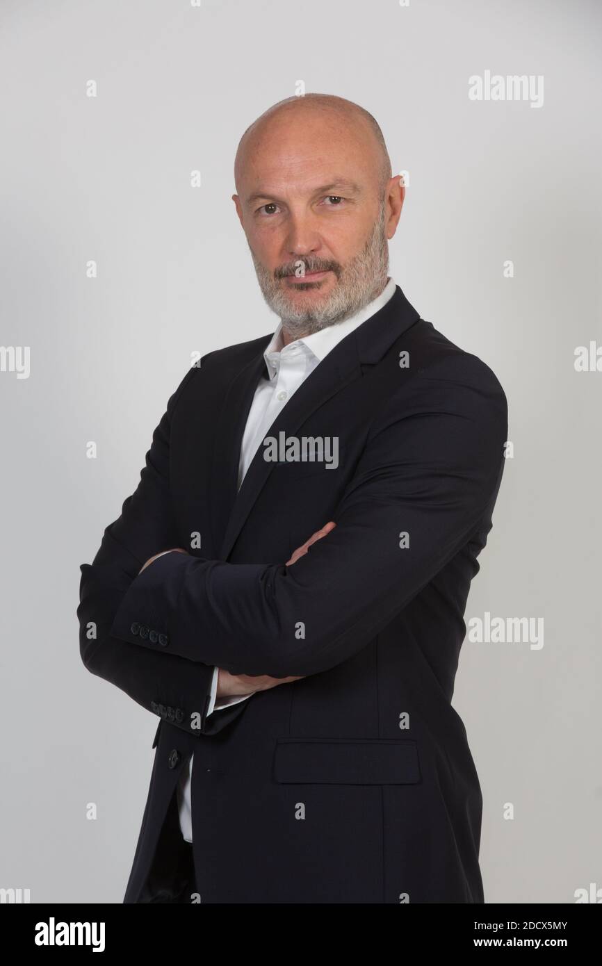 Exclusif - Frank Leboeuf lors de la conference de presse RMC sur la ... Exclusif - Frank Leboeuf lors de la conference de presse RMC sur la ...